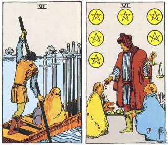 Moving into the flow: the Sixes in tarot – Astrology and Horoscopes by ...